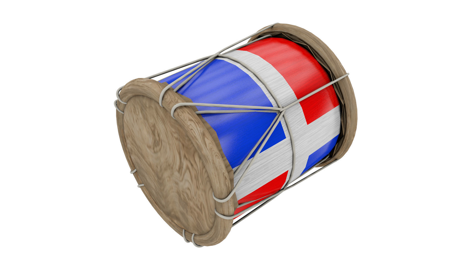 Dominican musical instruments 3D model | CGTrader