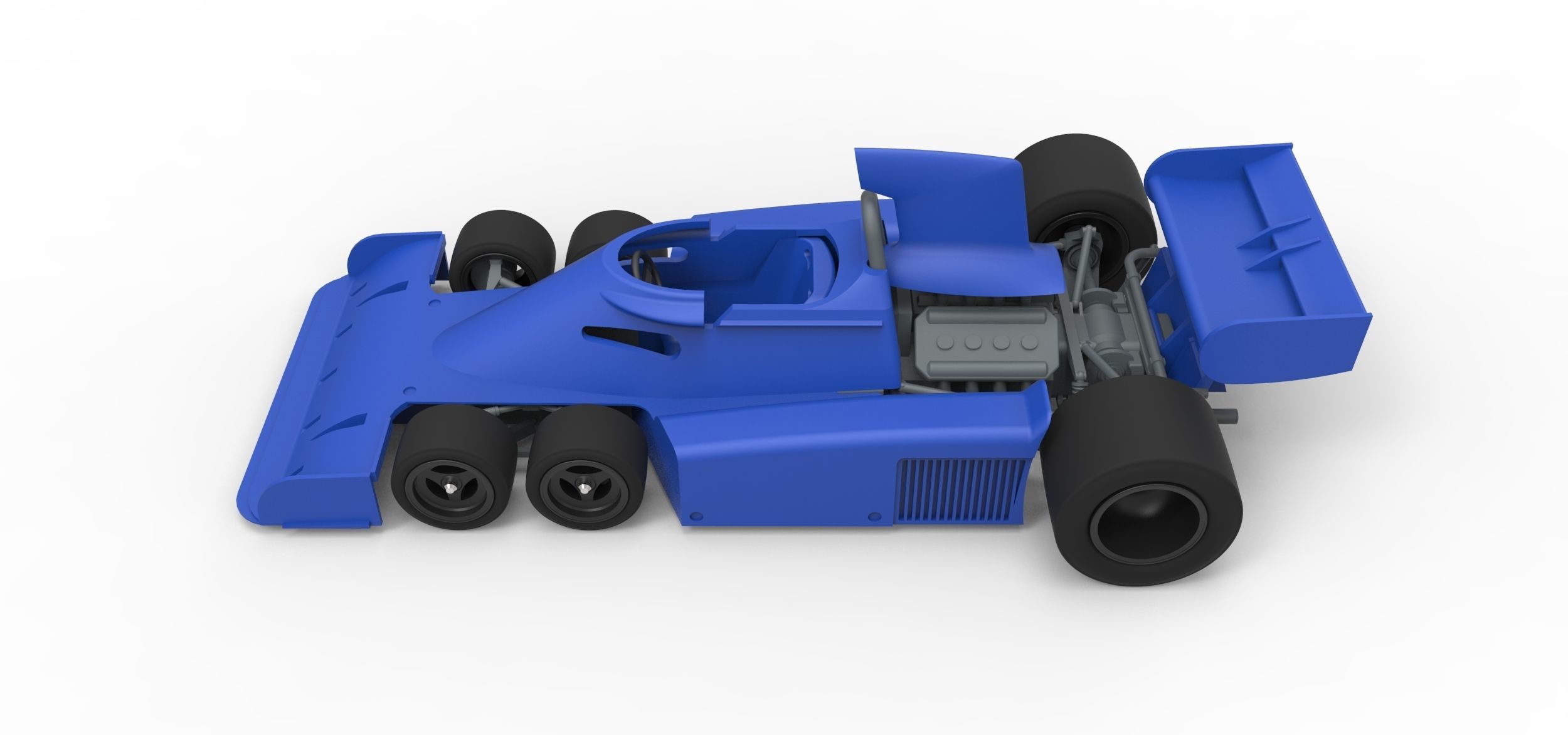 Diecast model Tyrrell P34 Formula 1 Scale 1 to 24 3D model 3D printable ...