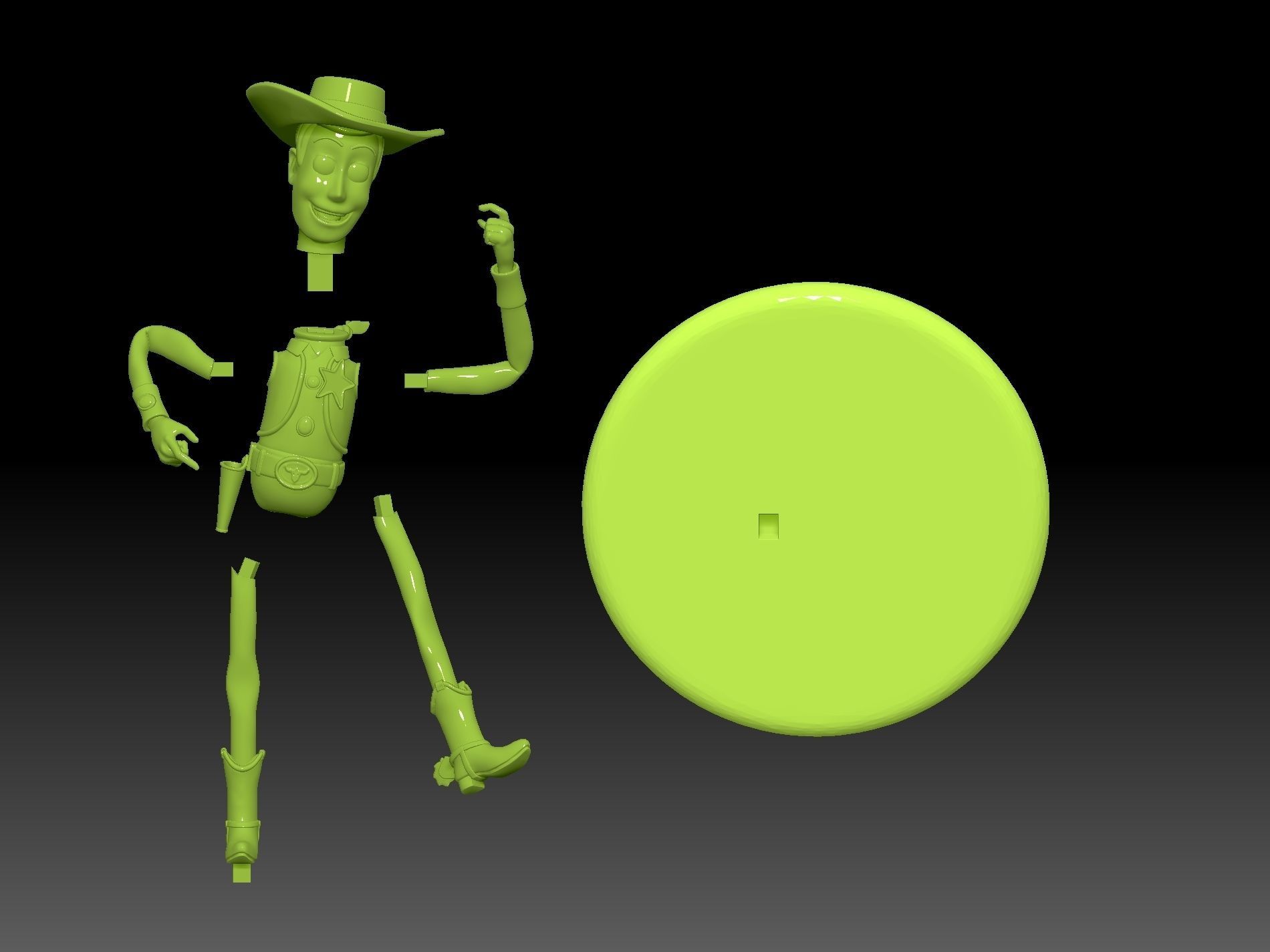 Woody Toy Story model 3d print 3D model 3D printable | CGTrader