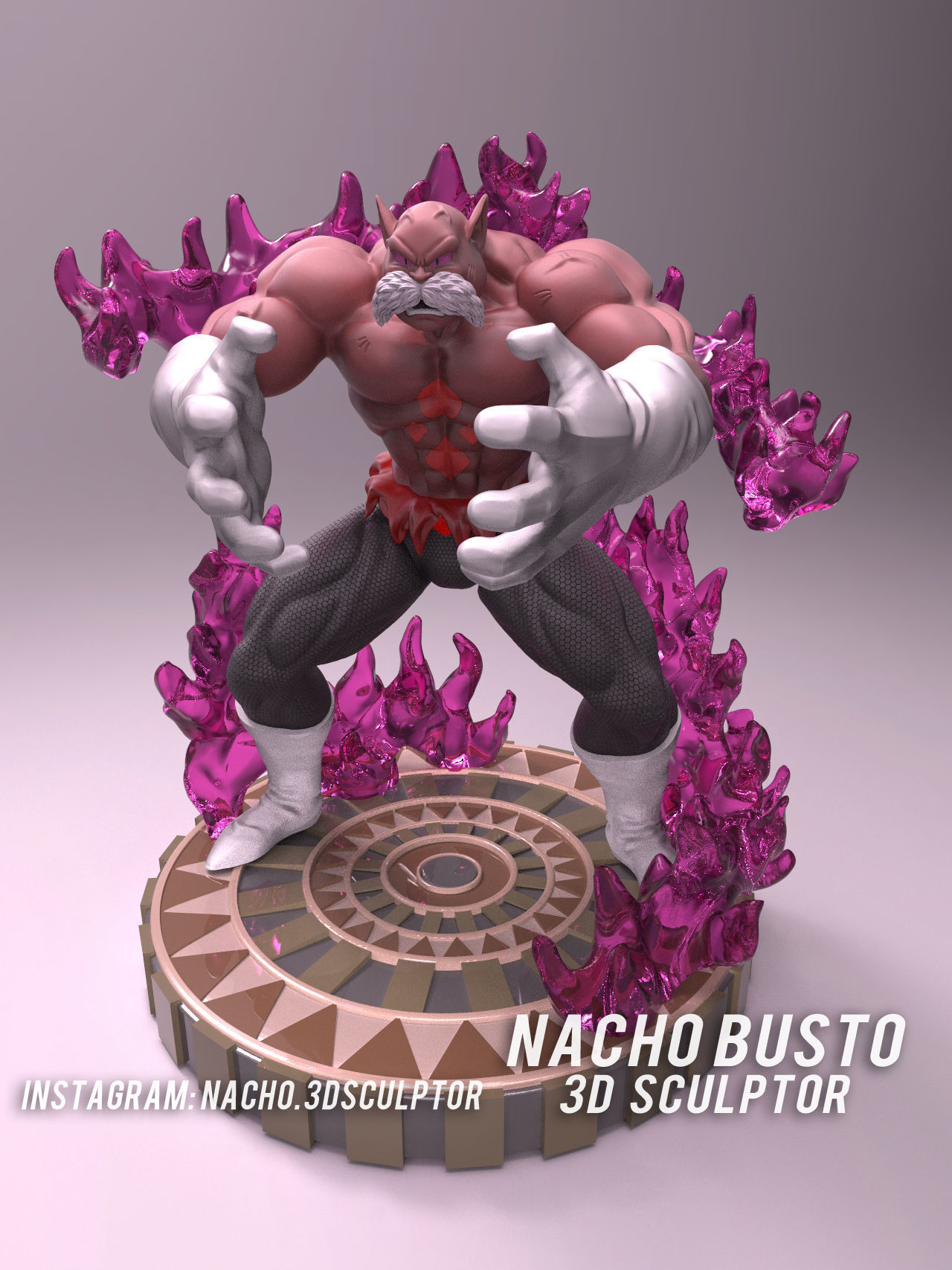 Toppo - Dragon Ball Super for 3D print model 3D model 3D printable ...