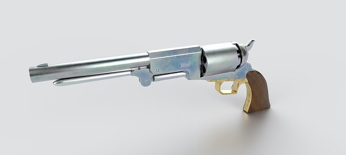 3D model Colt Walker Revolver VR / AR / low-poly | CGTrader