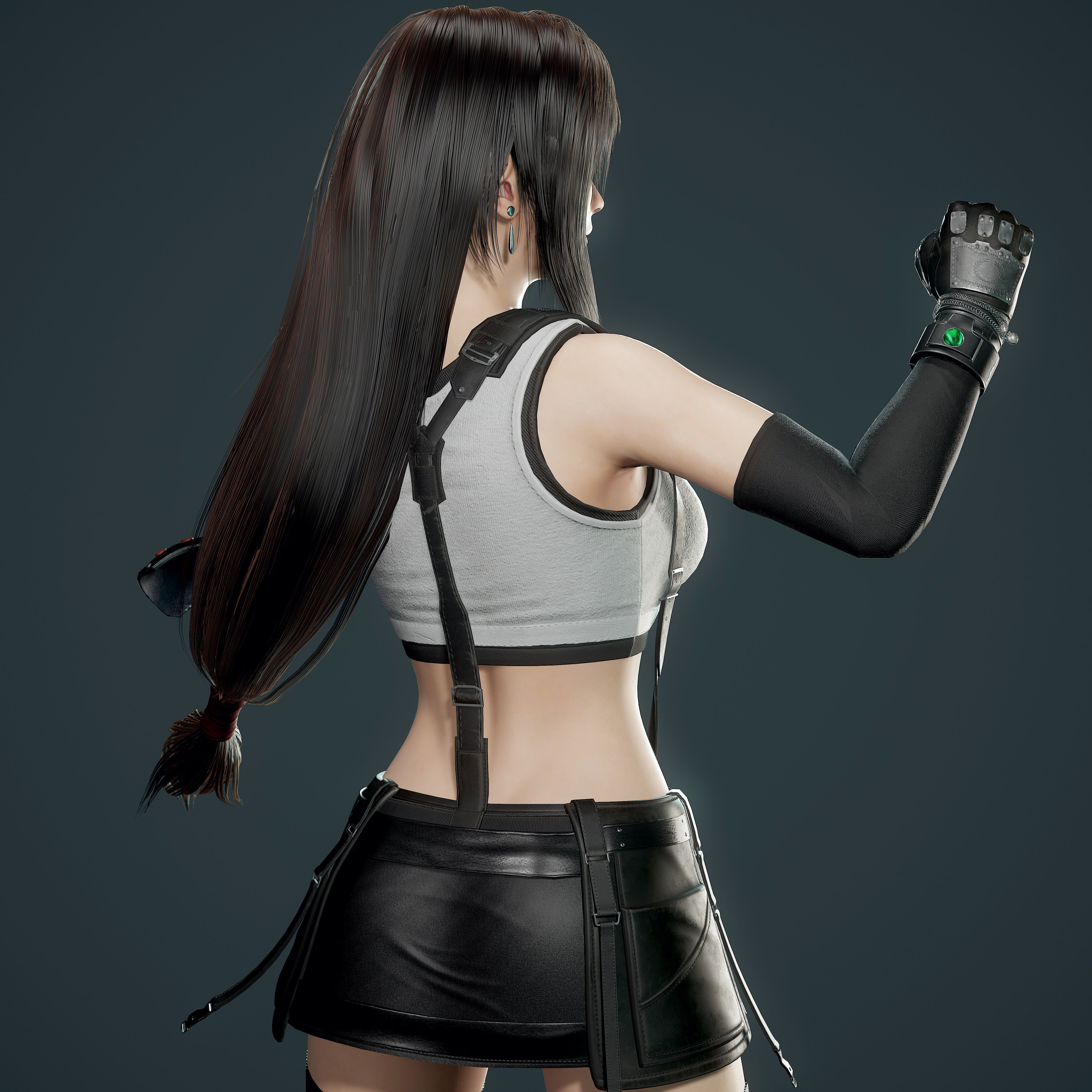 3D model Tifa Lockhart - Game Ready VR / AR / low-poly rigged | CGTrader