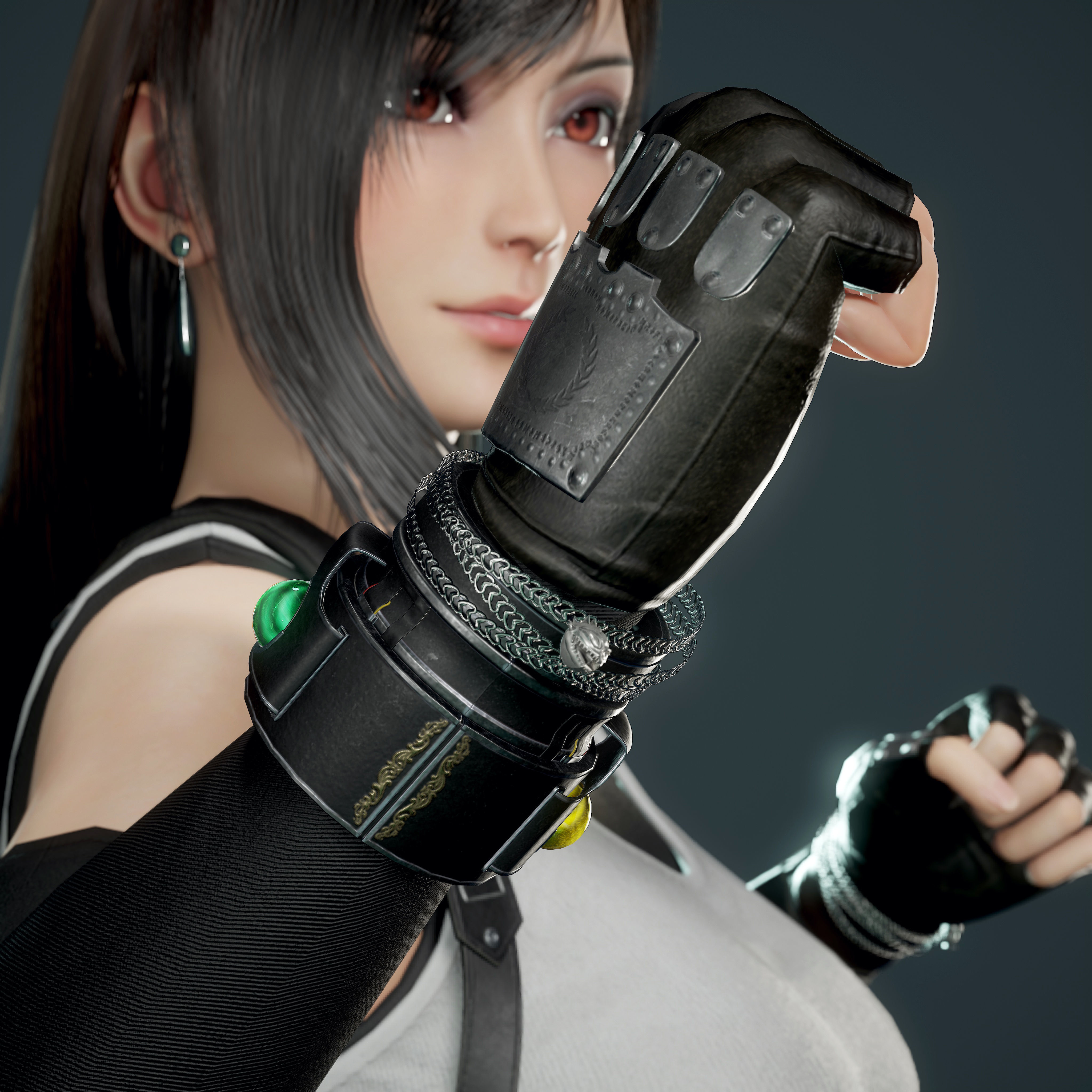 3D model Tifa Lockhart - Game Ready VR / AR / low-poly rigged | CGTrader