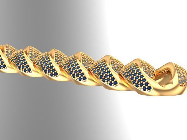 chain necklace bracelet just STL 3D model | CGTrader