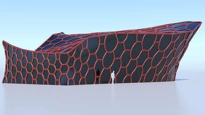 Small Future Building 3D model | CGTrader