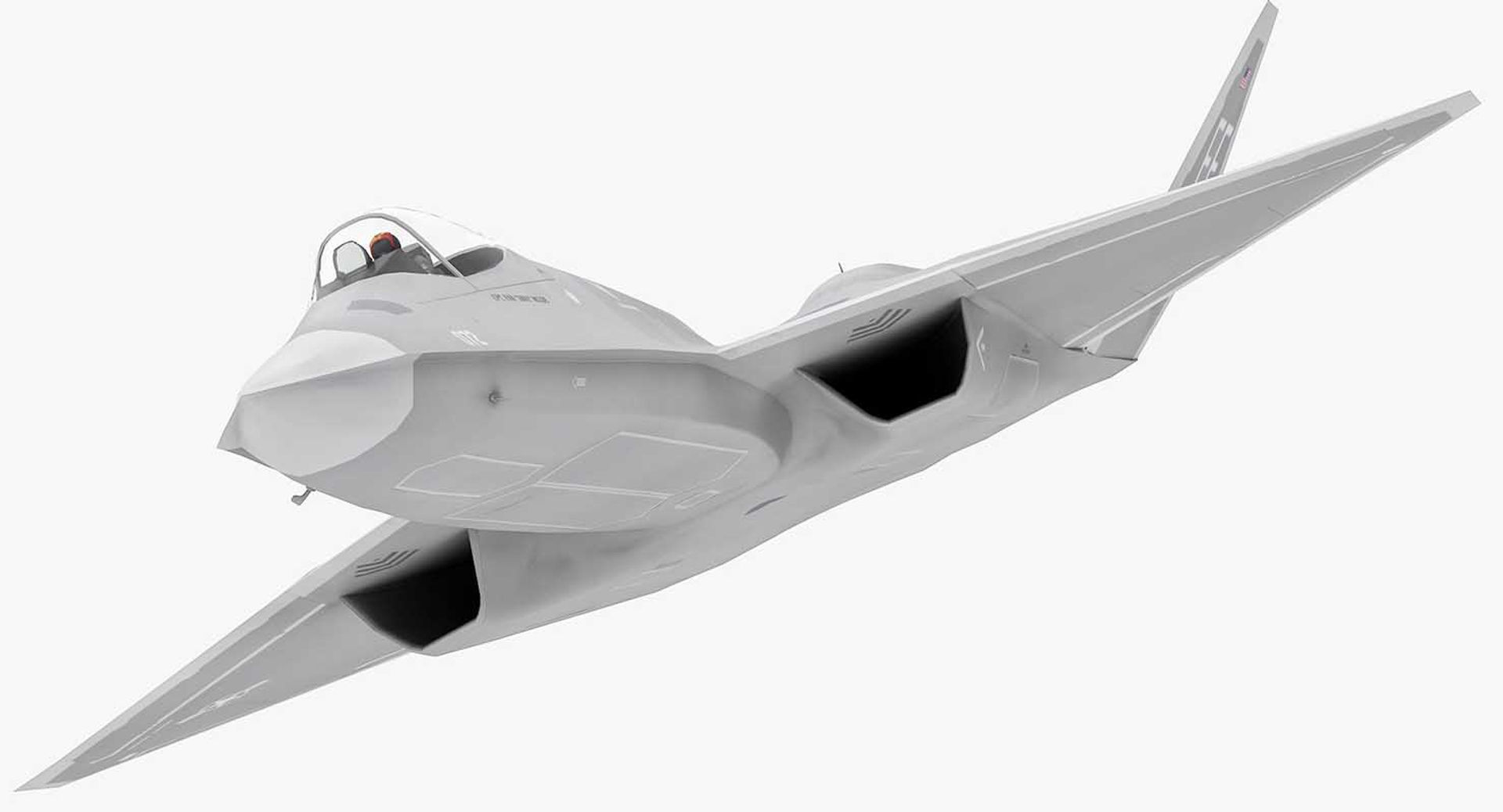 Northrop YF-23 Black Widow II 3D model animated rigged | CGTrader