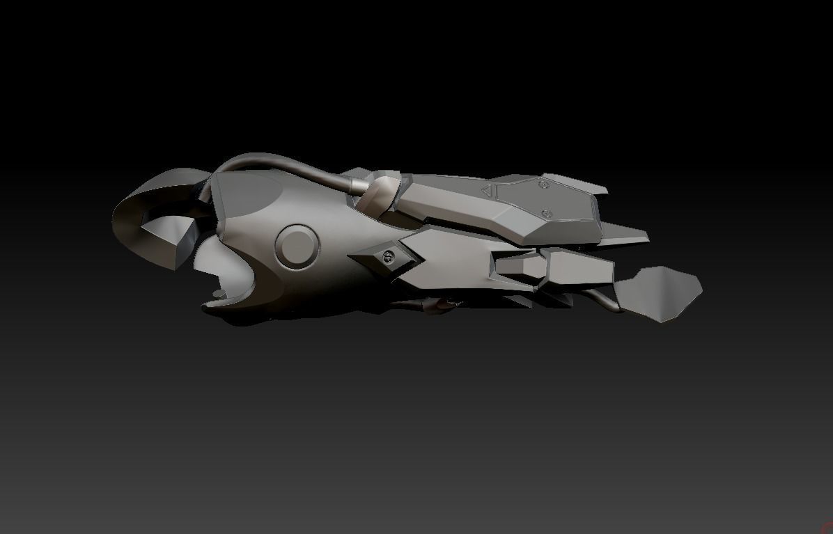 Bracers of Moira OverWatch 3D model 3D printable | CGTrader