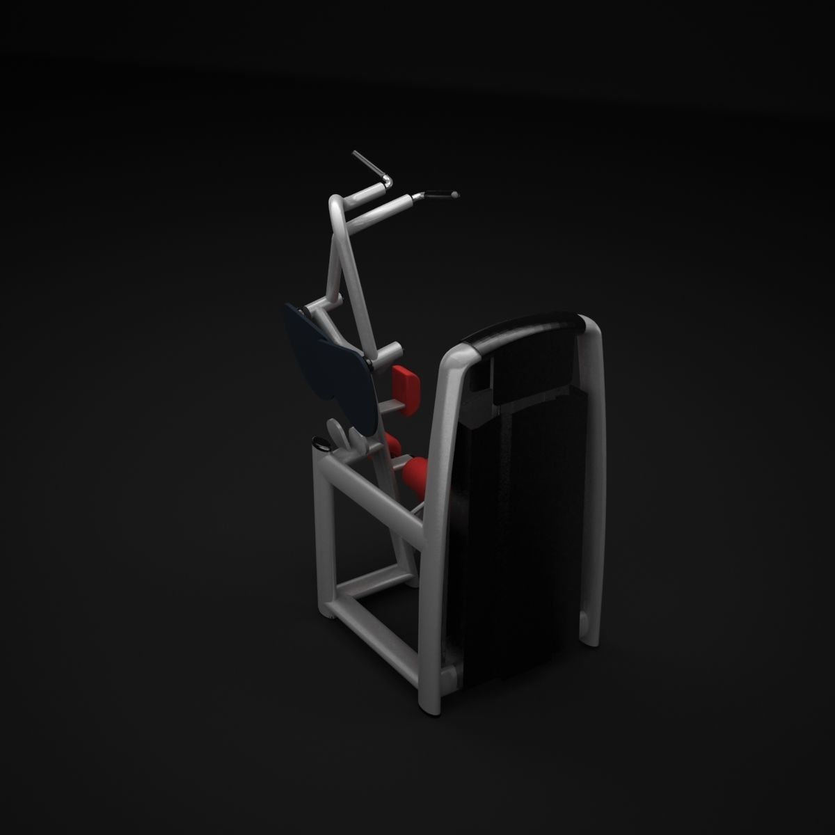 Chest Press Machine 3D model | CGTrader