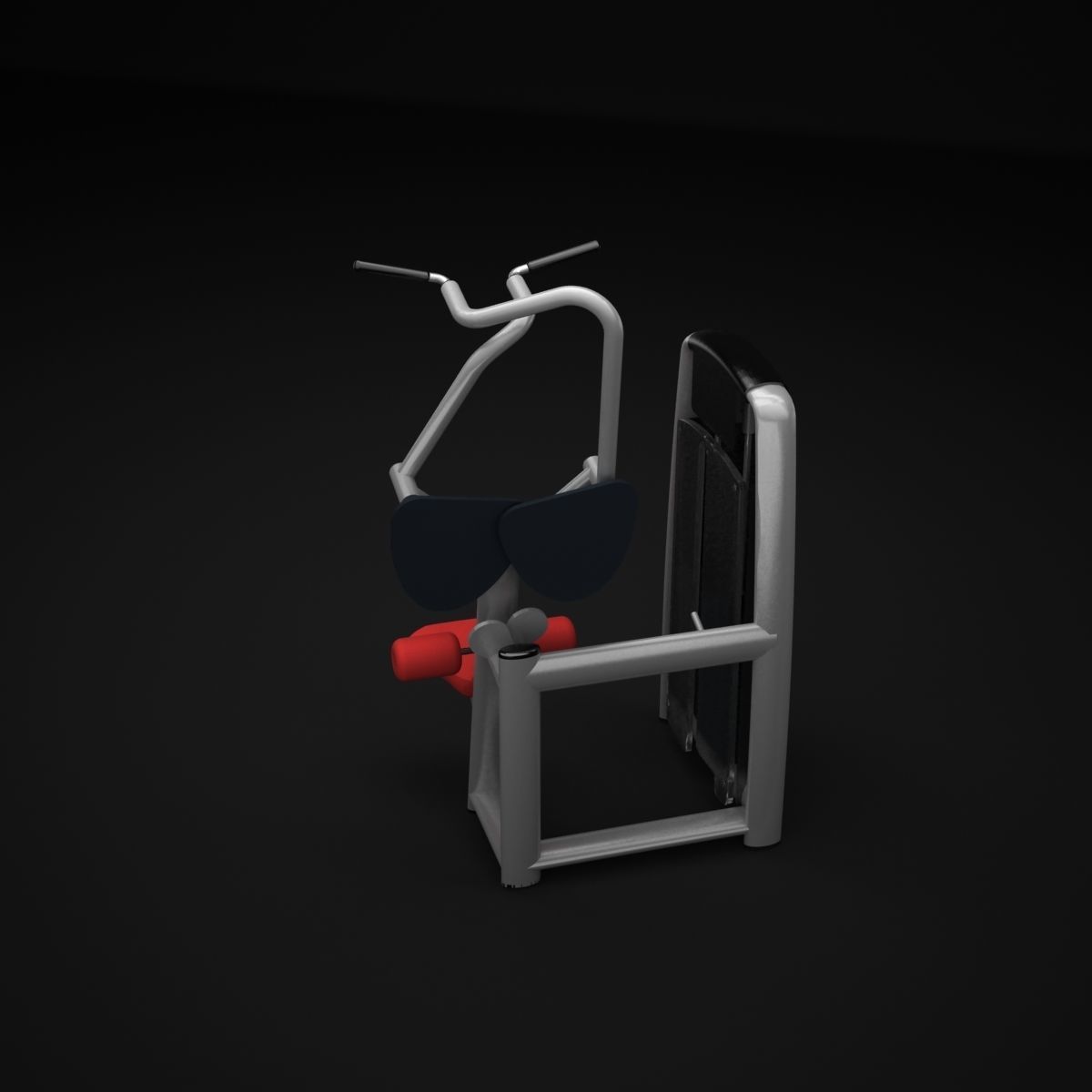 Chest Press Machine 3D model | CGTrader