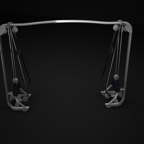 Crossover Cables Machine 3D model | CGTrader