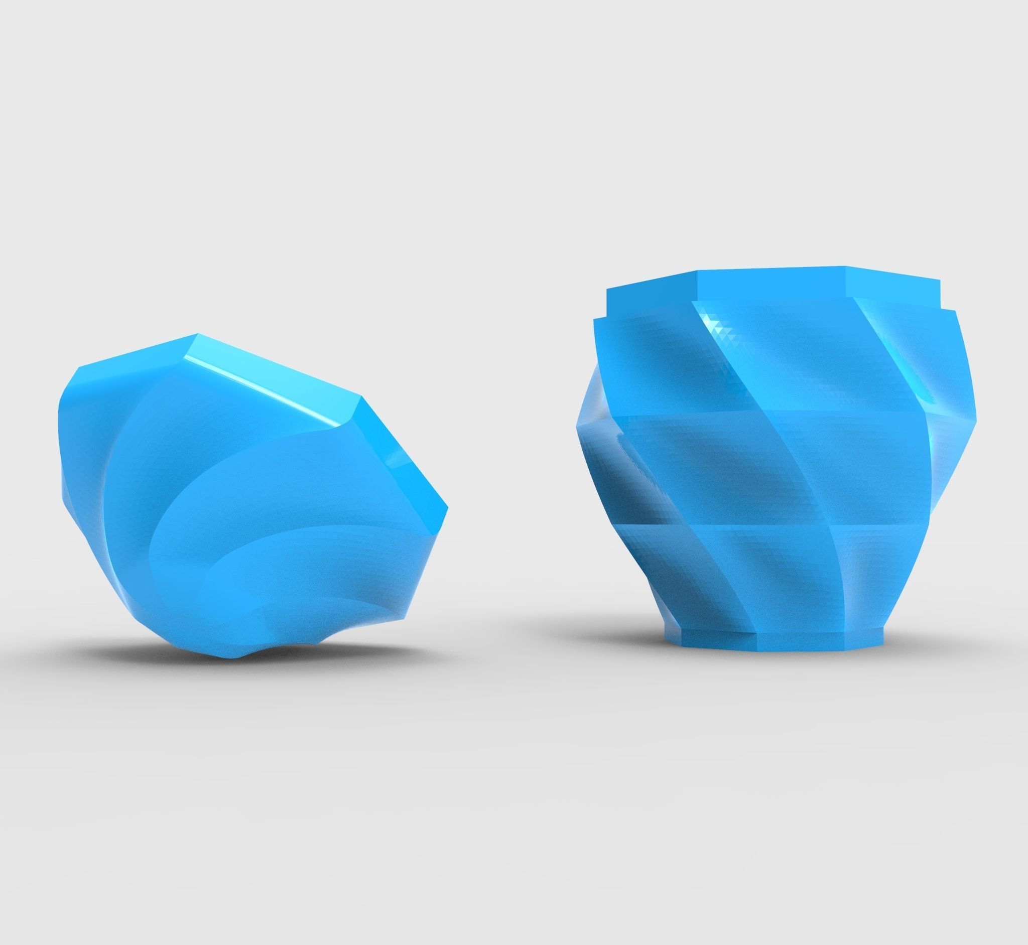 Twist Box with a Lid 3D model 3D printable | CGTrader