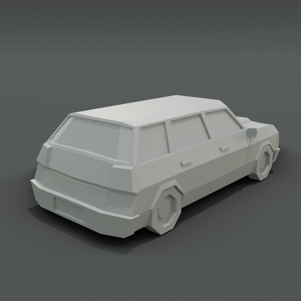 3D model Low Poly Cartoon Cars Pack VR / AR / low-poly | CGTrader