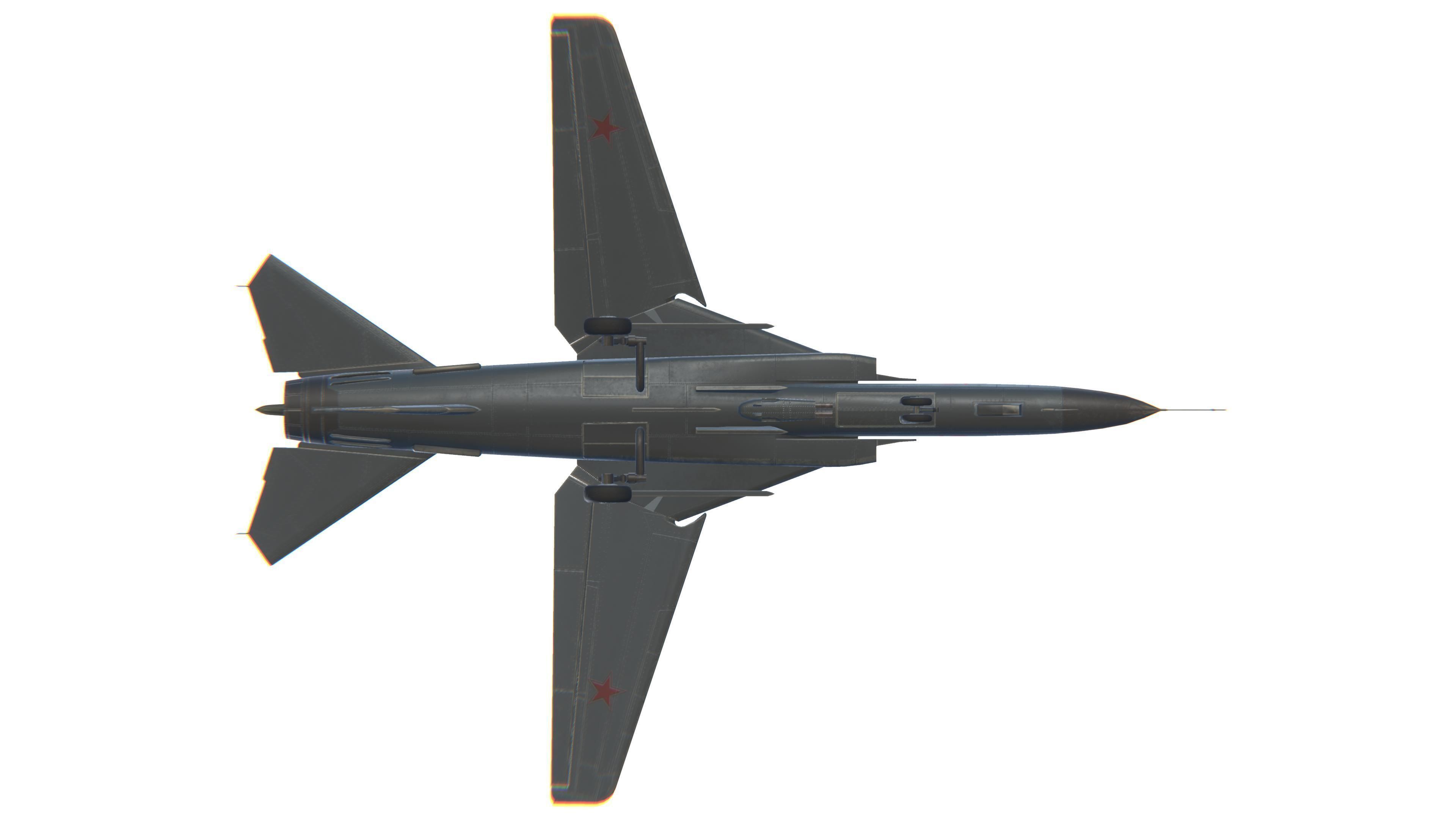 3D model MIG-23 Flogger Jet Fighter Aircraft VR / AR / low-poly | CGTrader