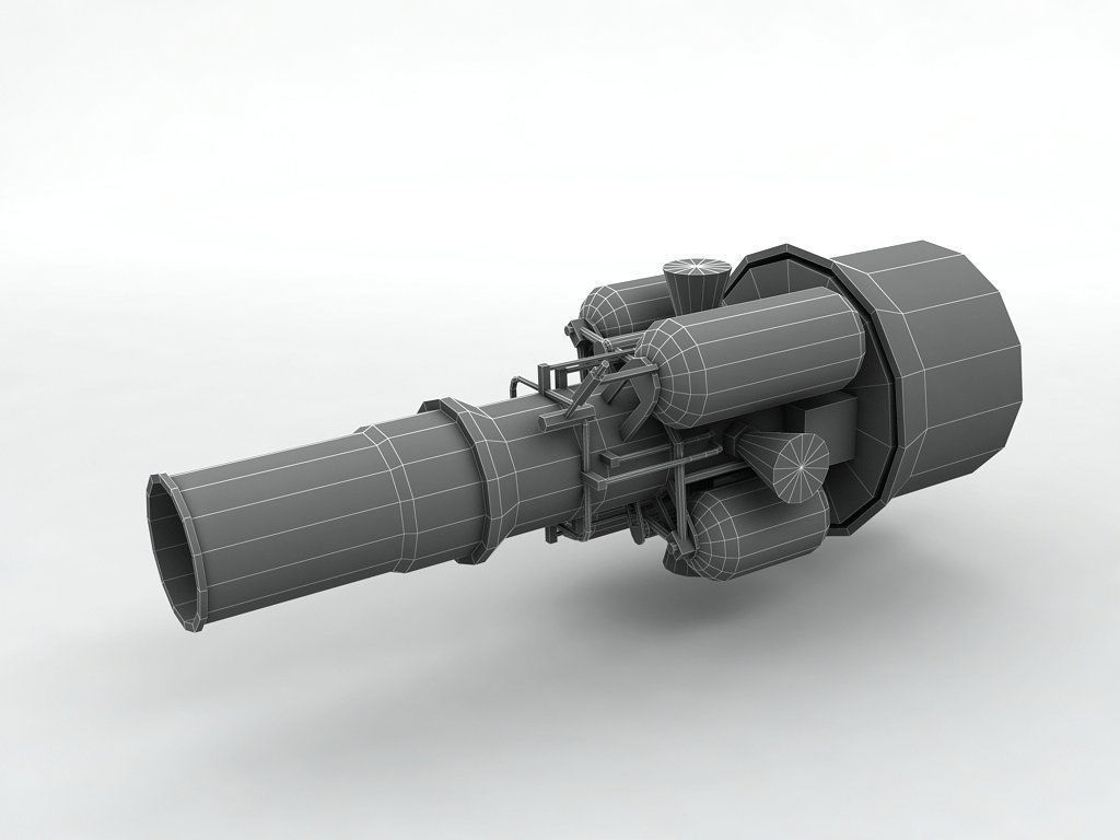 3D model Exoatmospheric Kill Vehicle VR / AR / low-poly | CGTrader