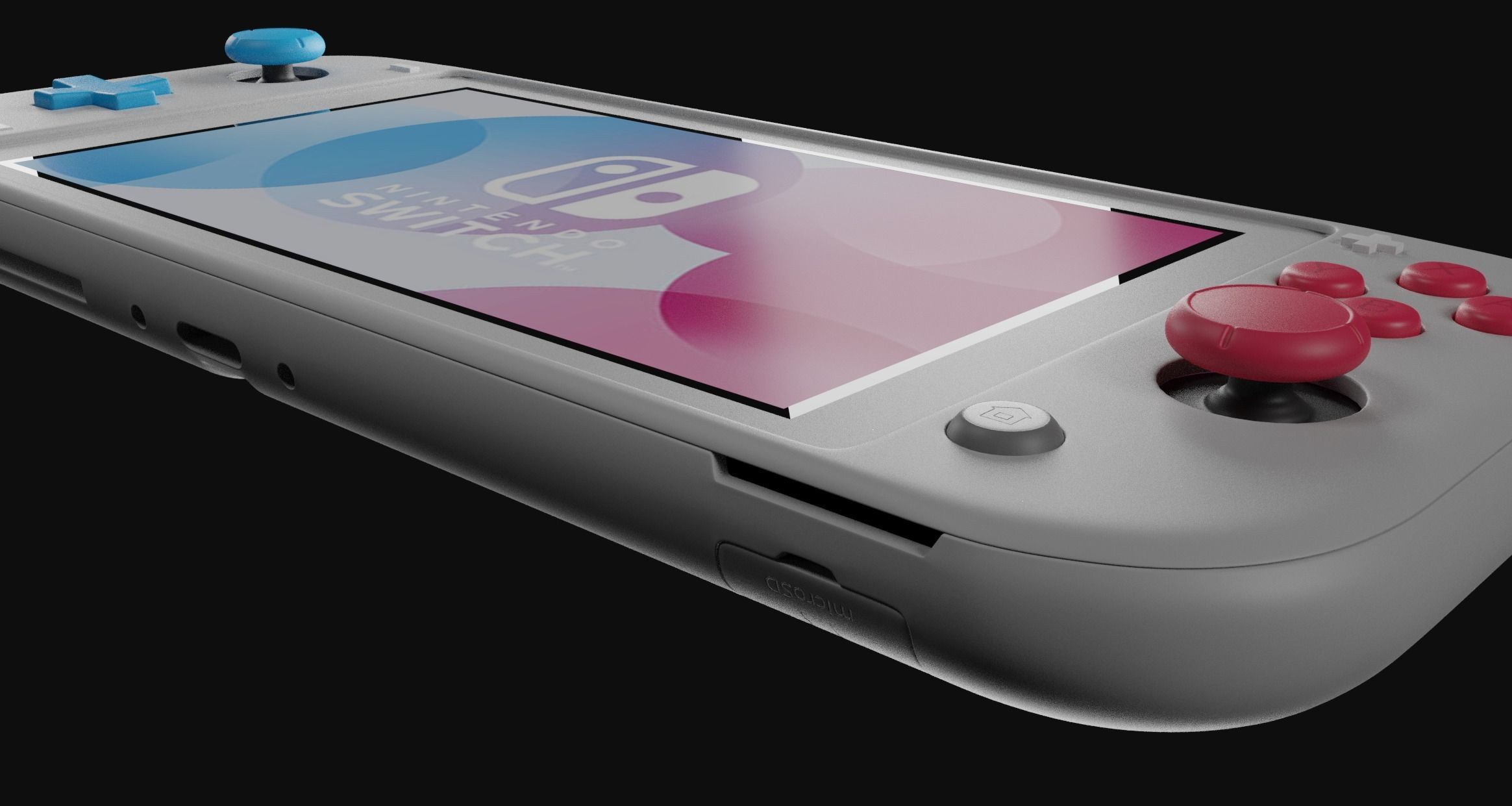 Nintendo switch lite 3D model | CGTrader