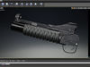 3D model PBR M203 Grenade Launcher VR / AR / low-poly | CGTrader