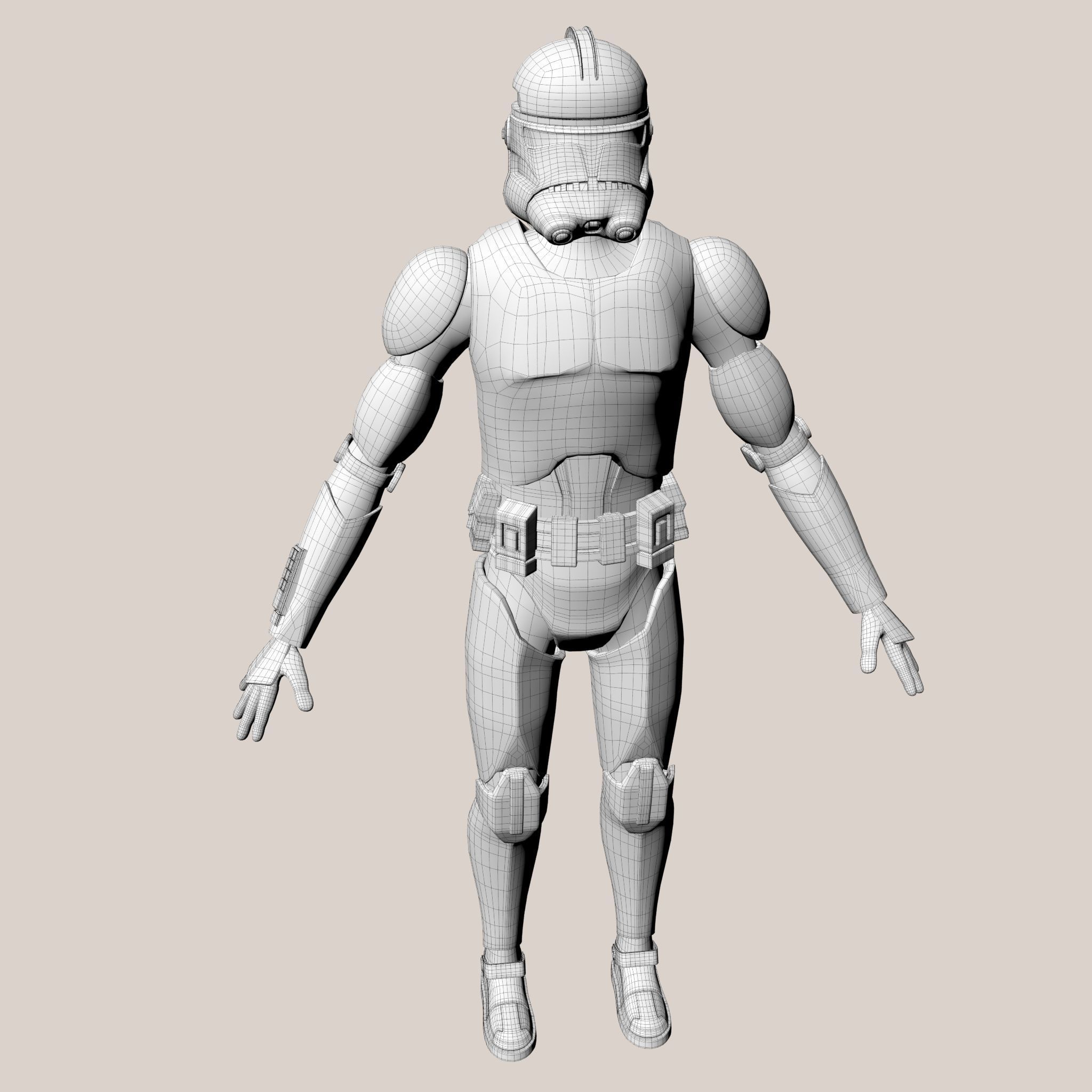 Star Wars Clone Trooper 3D model | CGTrader