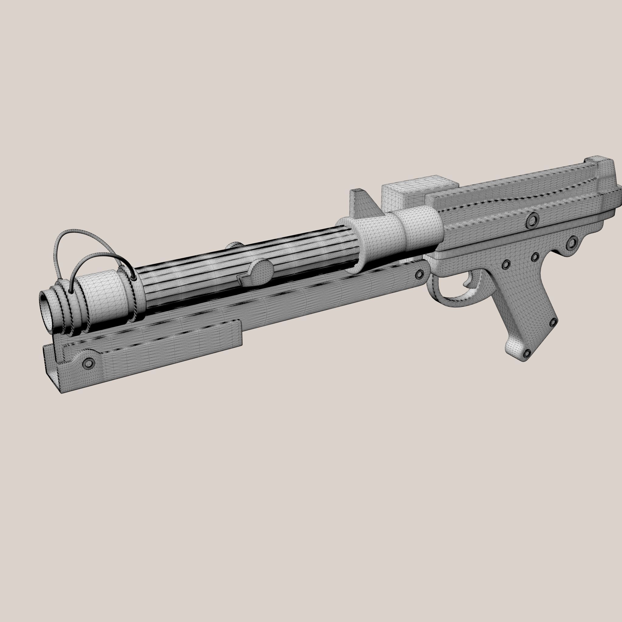 Clone Trooper Gun 3D model | CGTrader