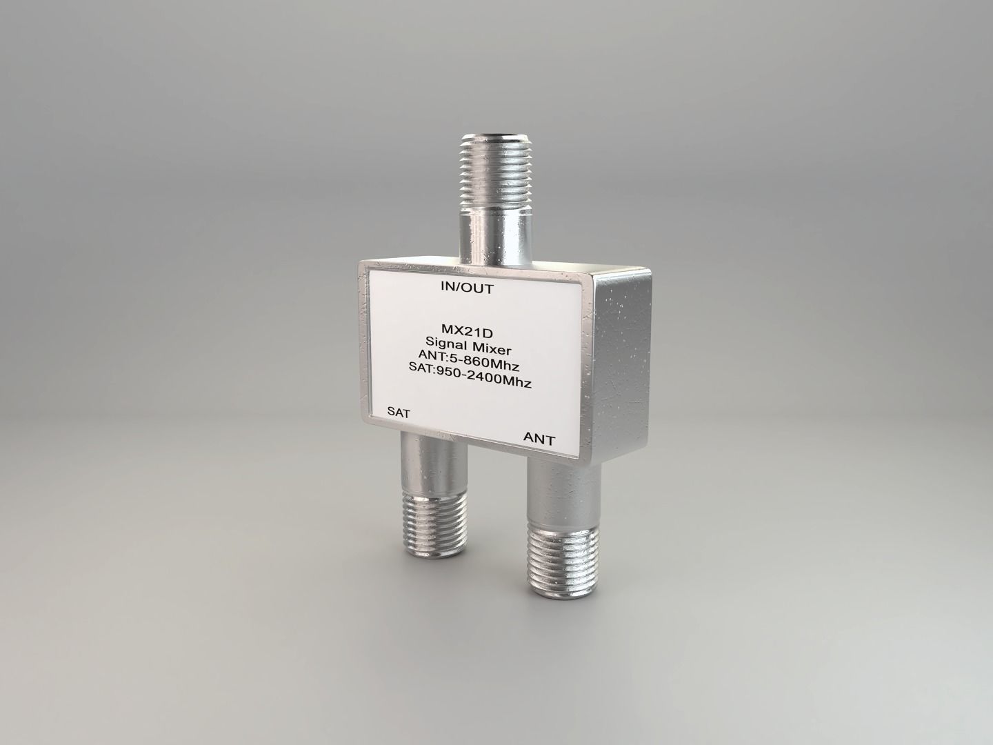 antenna splitter 3D model | CGTrader