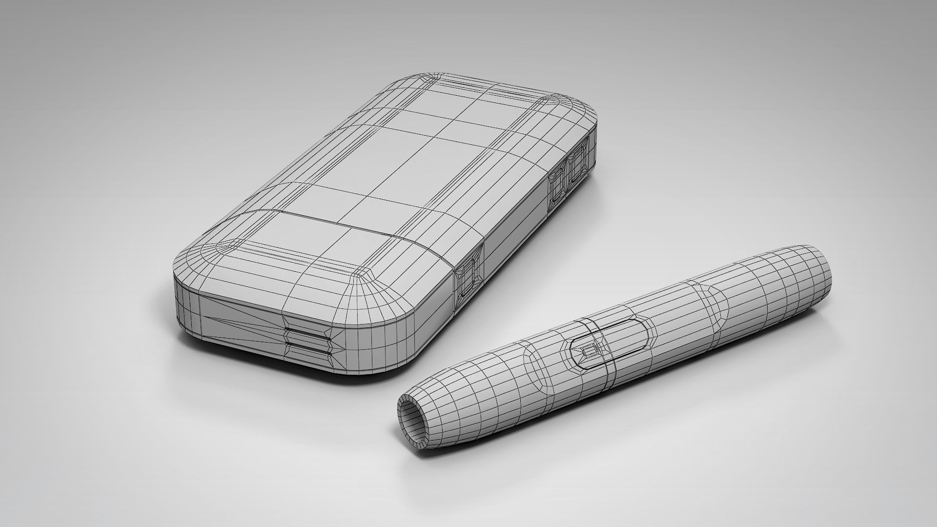 3D model IQOS Nano Grid PBR VR / AR / low-poly | CGTrader