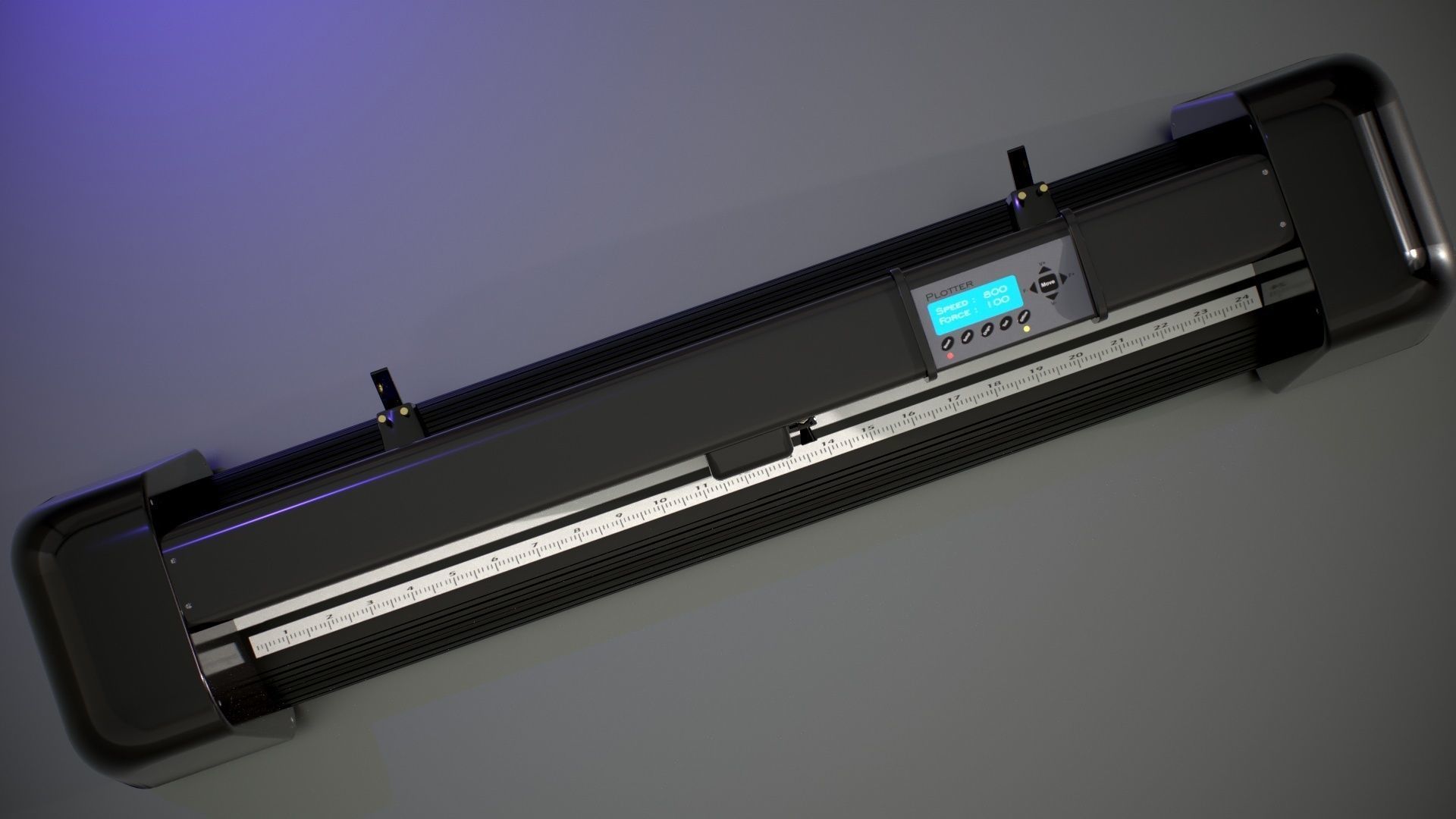 3D model Cutting Plotter Machine VR / AR / low-poly | CGTrader