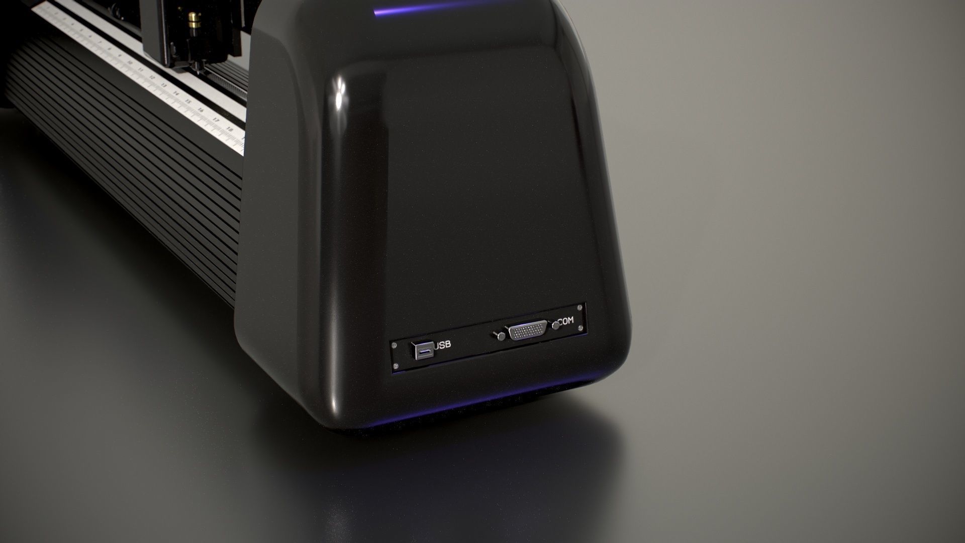 3D model Cutting Plotter Machine VR / AR / low-poly | CGTrader