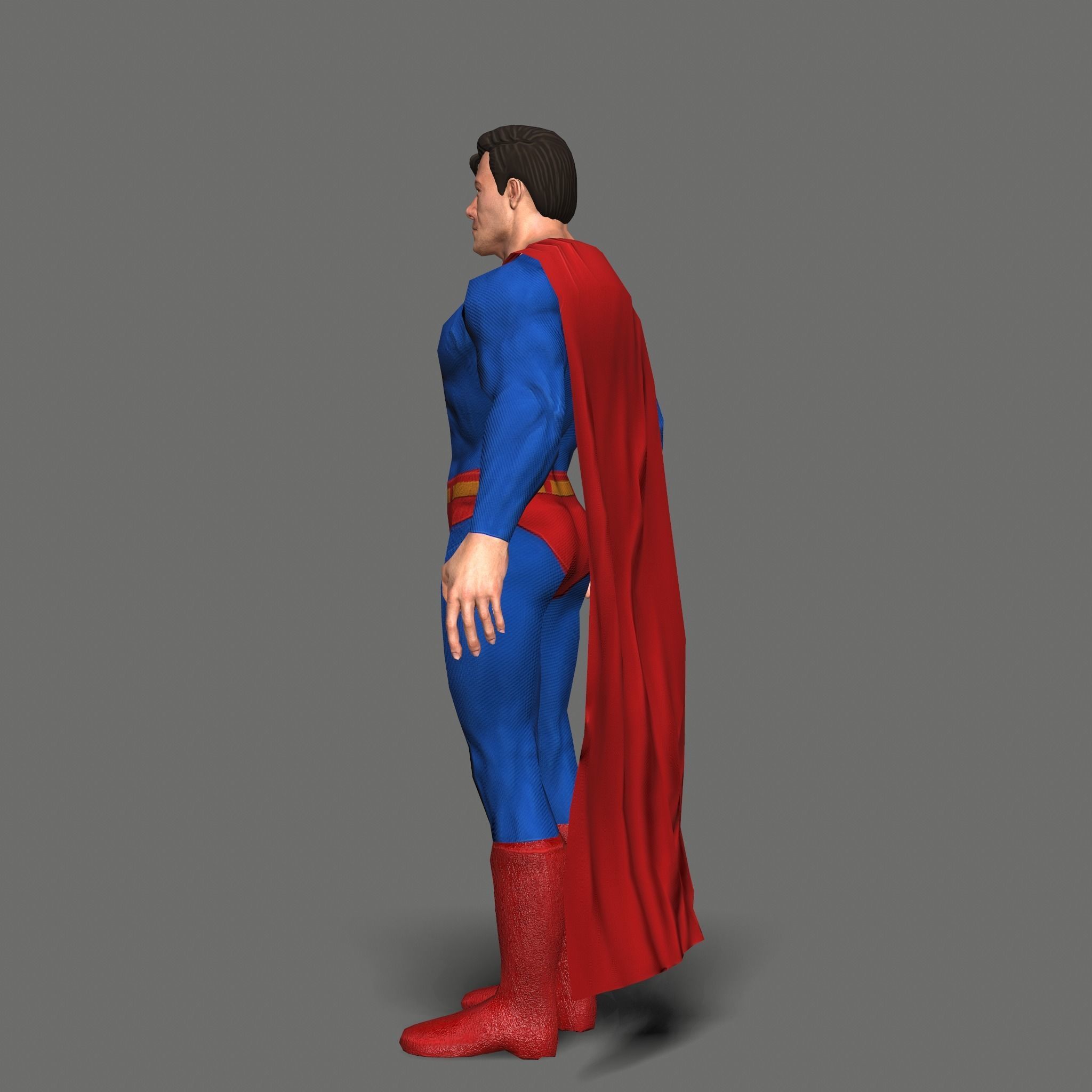 3D model Superman VR / AR / low-poly | CGTrader