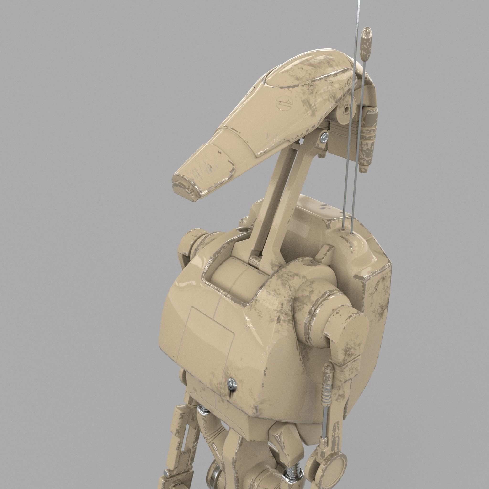 Star Wars Battle Droid 3D model | CGTrader