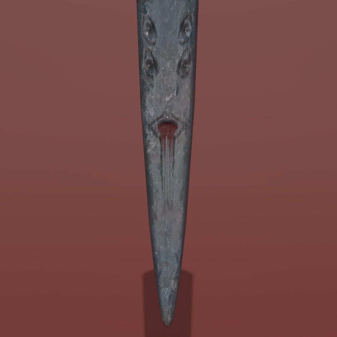 3D model Warlock Dagger VR / AR / low-poly | CGTrader