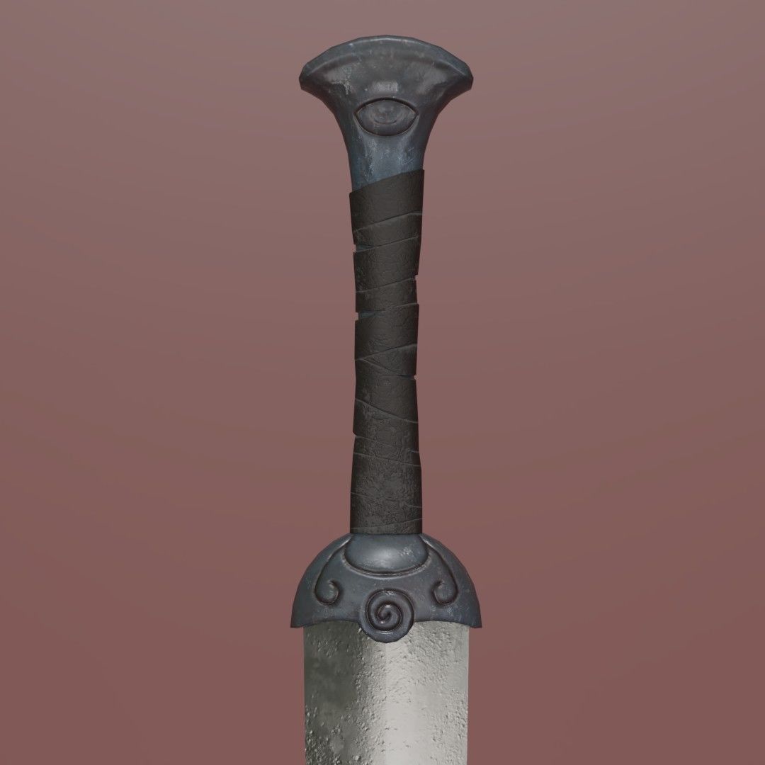 3D model Warlock Dagger VR / AR / low-poly | CGTrader