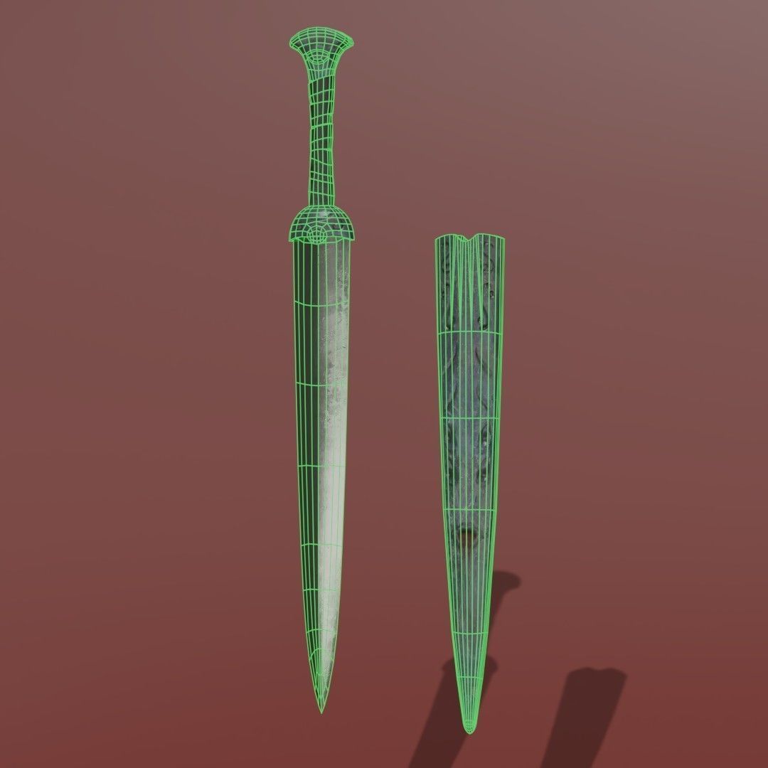 3D model Warlock Dagger VR / AR / low-poly | CGTrader