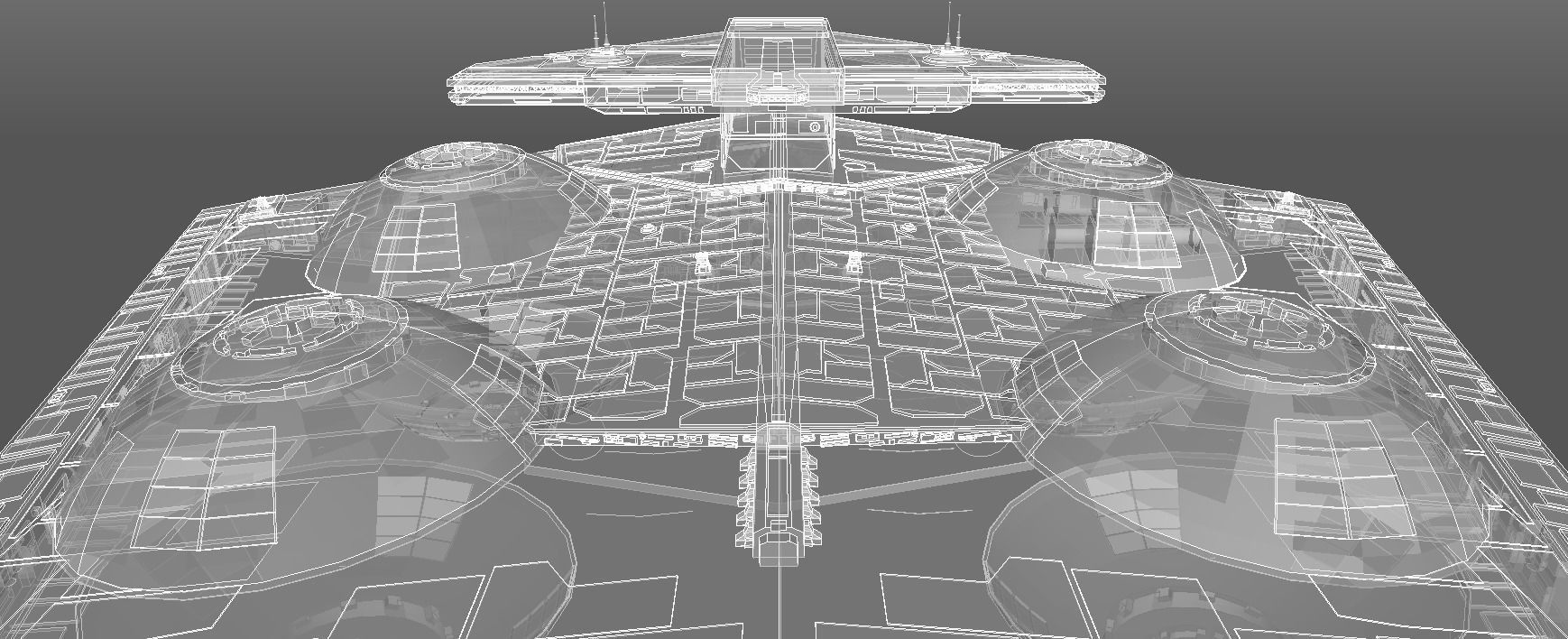 Interdictor - Immobilizer 418 Star Destroyer - Star Wars 3D model ...