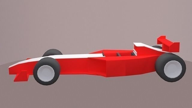 Low Poly Racing Car free VR / AR / low-poly 3D model | CGTrader