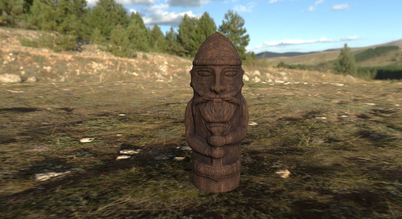 3D model Thor Idol VR / AR / low-poly | CGTrader