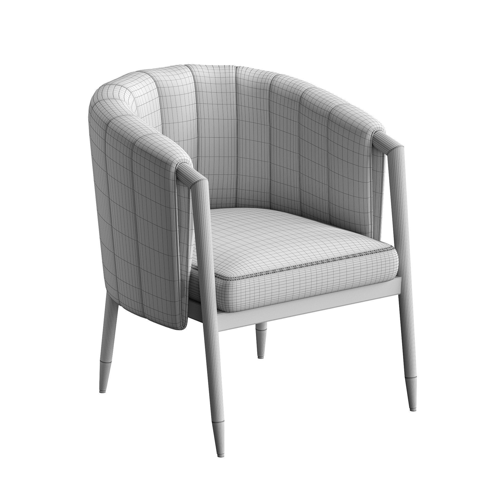 Dutchbone Tammy chair 3D model | CGTrader