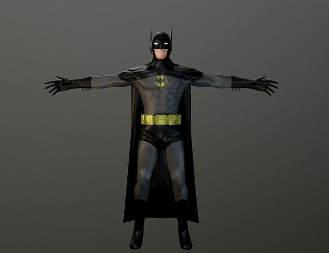 Batman 3d Model - Low-poly free VR / AR / low-poly 3D model | CGTrader