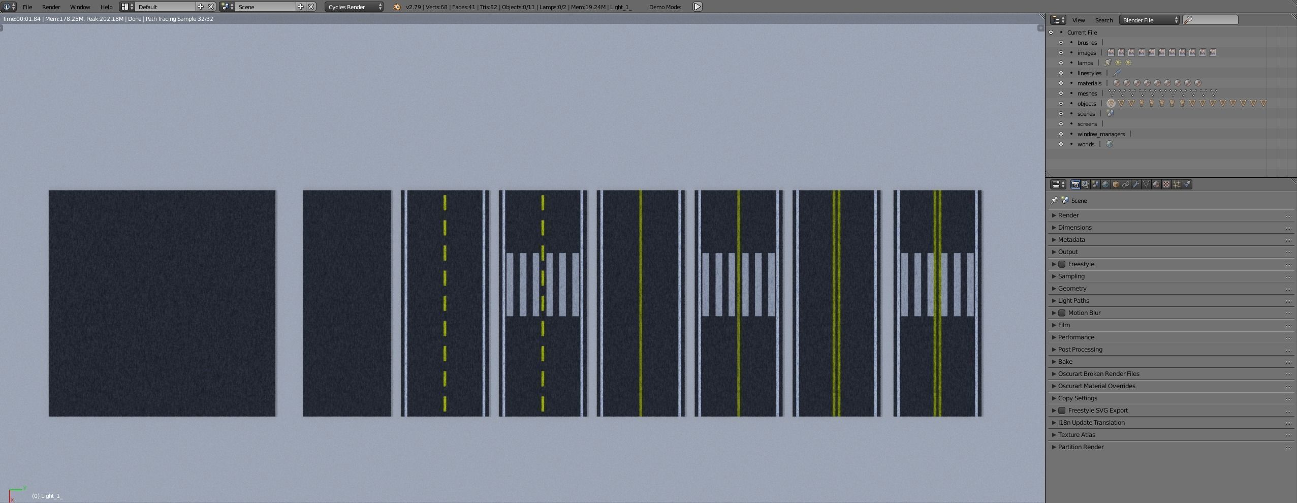 Road low-poly texture free VR / AR / low-poly Texture | CGTrader