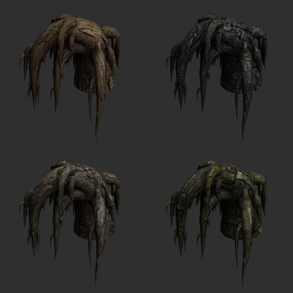 Roots 3D model | CGTrader