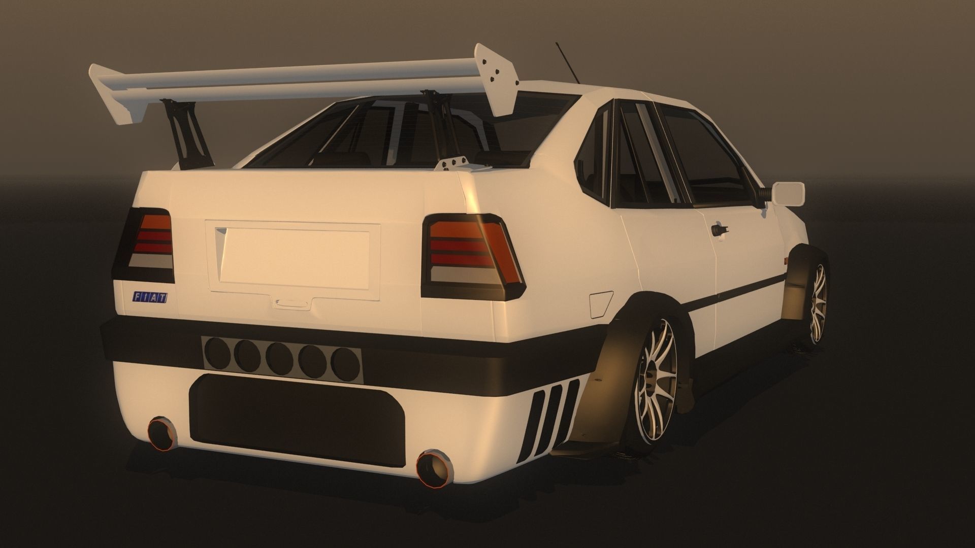 3D model Fiat Tempra Concept VR / AR / low-poly | CGTrader