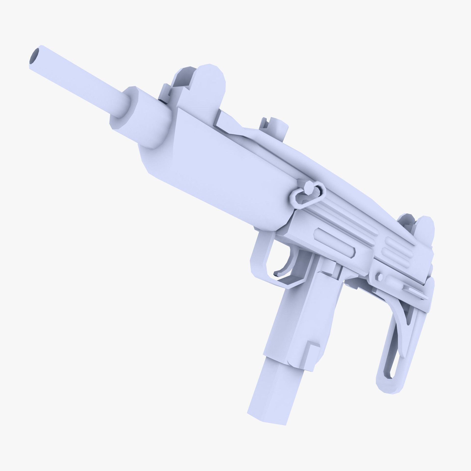 3D model Uzi SMG VR / AR / low-poly | CGTrader