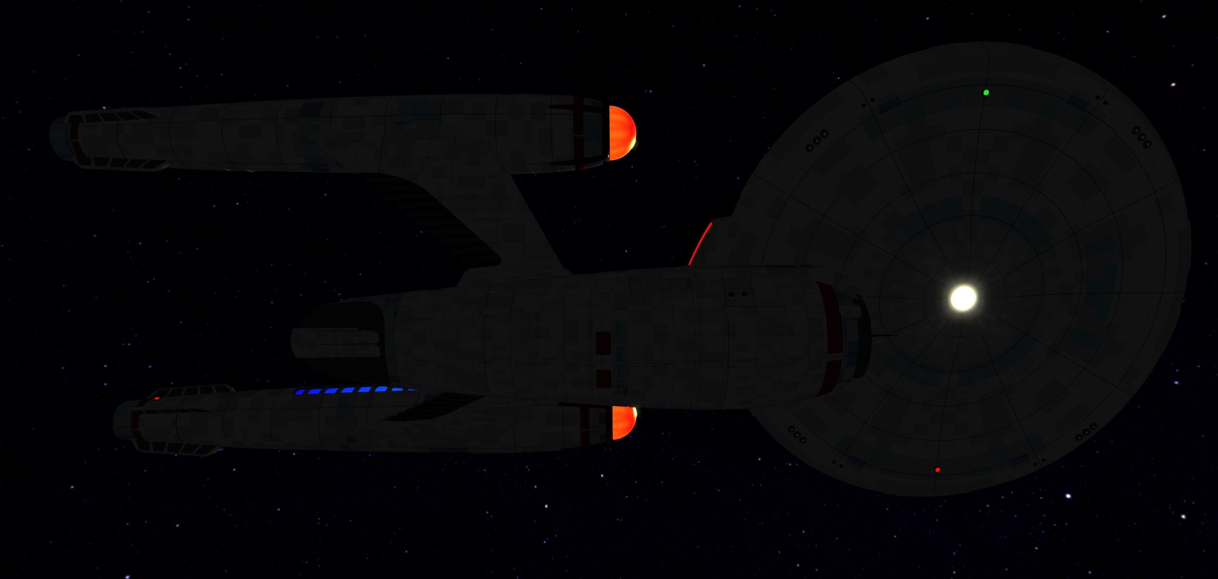 3D model STAR TREK - USS CONSTELLATION NCC-1017 VR / AR / low-poly ...