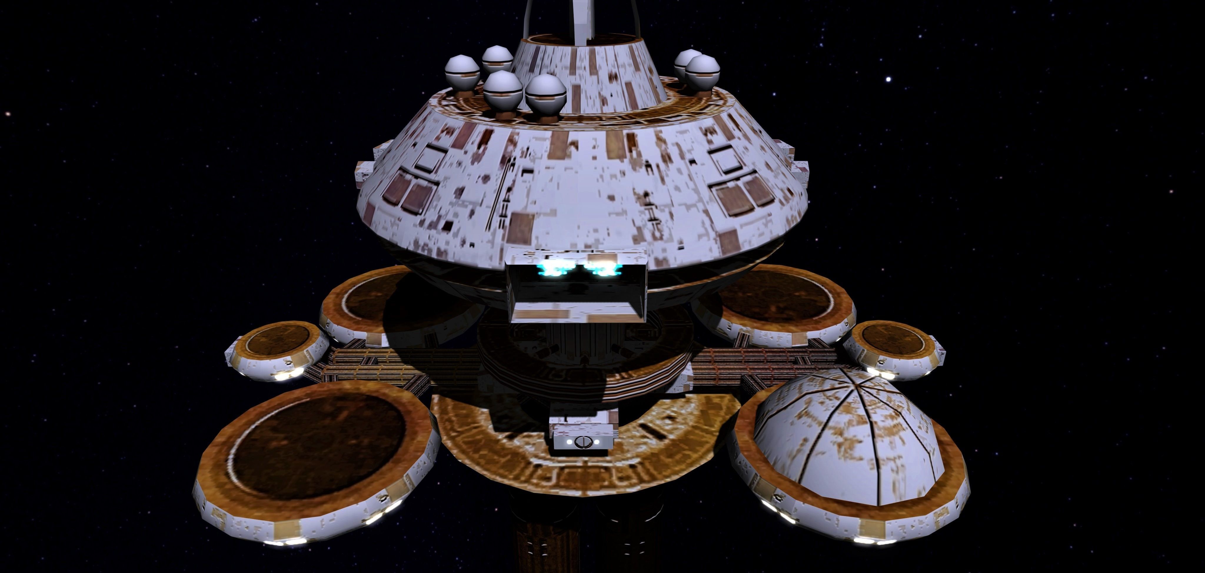 3D model STAR TREK - REGULA SPACE STATION VR / AR / low-poly | CGTrader