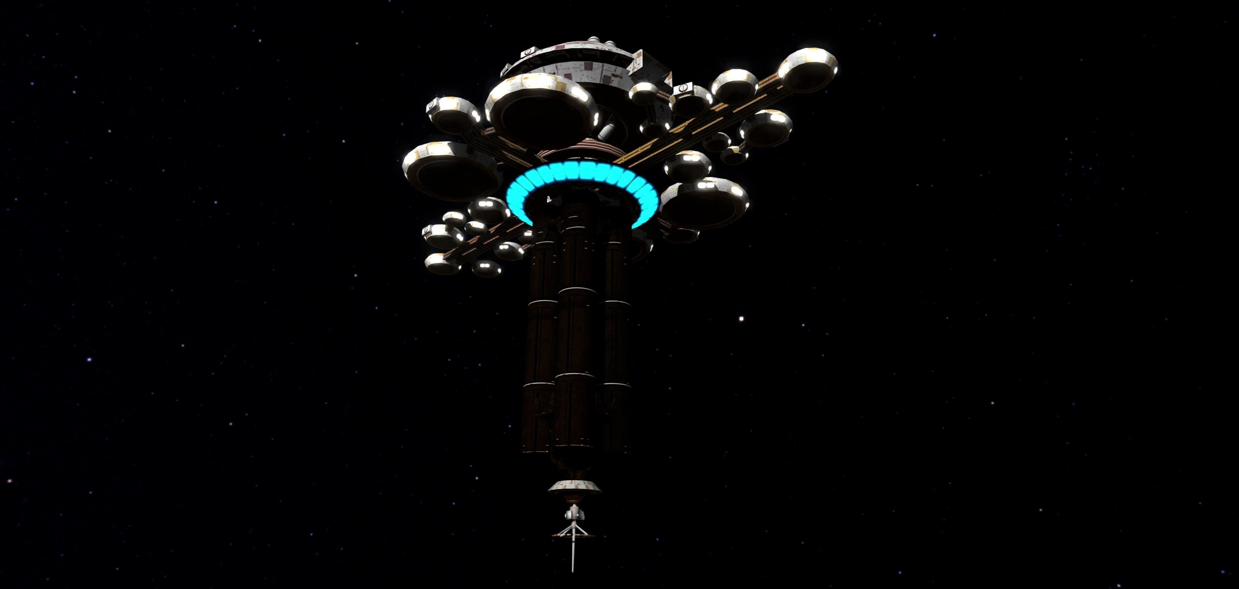 3D model STAR TREK - OFFICE SPACE STATION VR / AR / low-poly | CGTrader