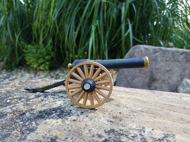 Civil War Parrot Rifle 3D model 3D printable | CGTrader