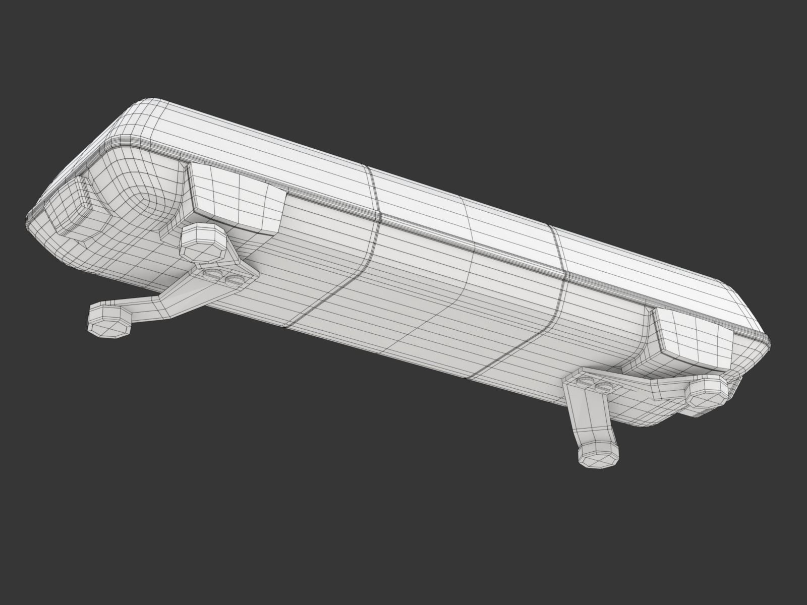 Emergency Light 3D model | CGTrader