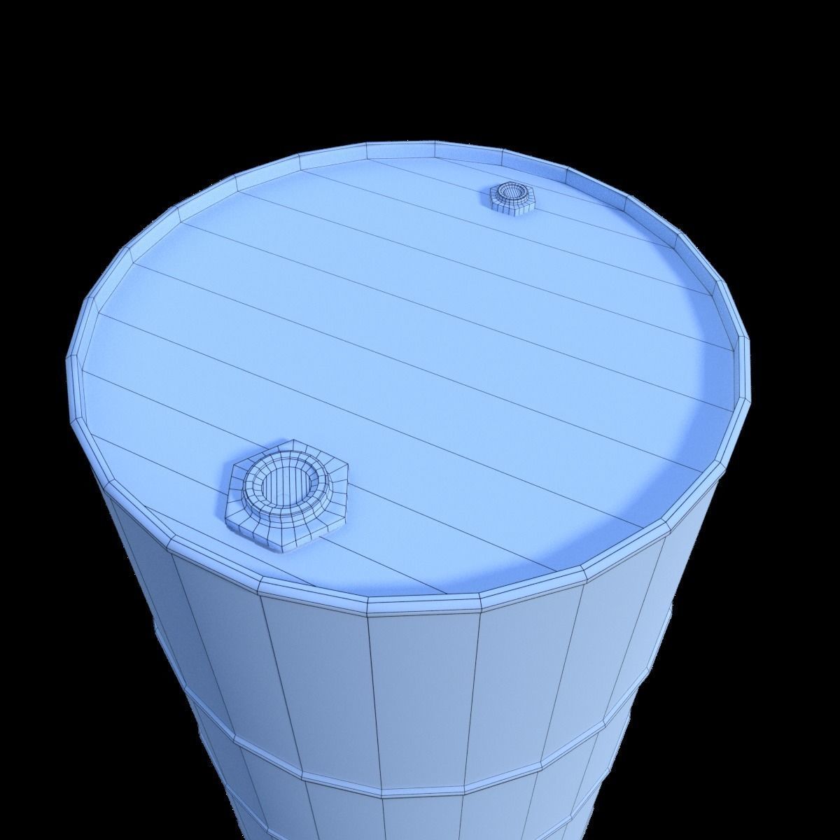 3D model Flammable Liquid Barrel VR / AR / low-poly | CGTrader