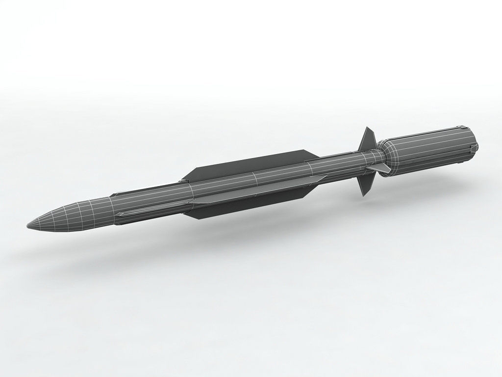 3D model RIM 161 Standard Missile 3 VR / AR / low-poly | CGTrader