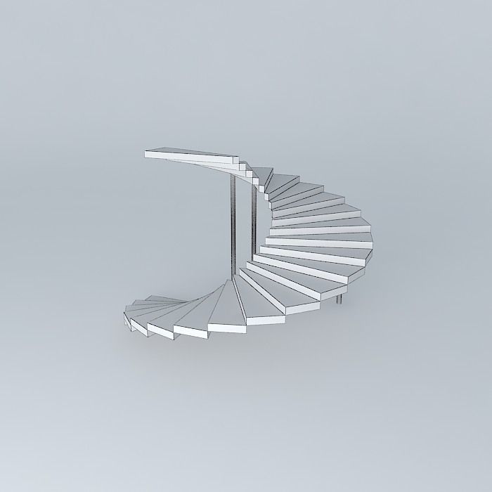 Spiral Staircase free 3D model | CGTrader