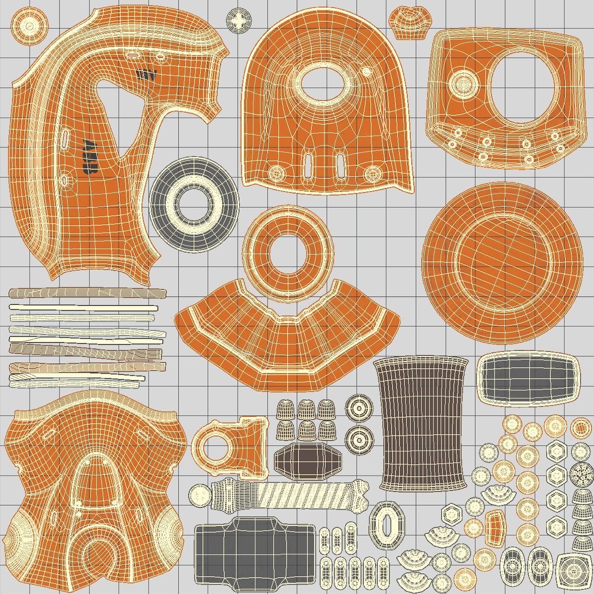 Industrial Robot IRB 910INV SCARA 3D model animated rigged | CGTrader