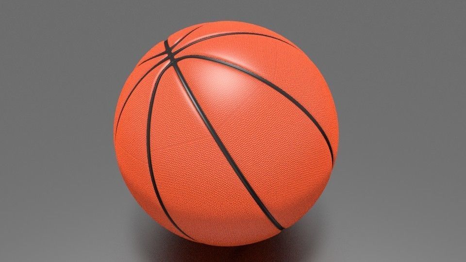 3D model low-poly Basketball | CGTrader